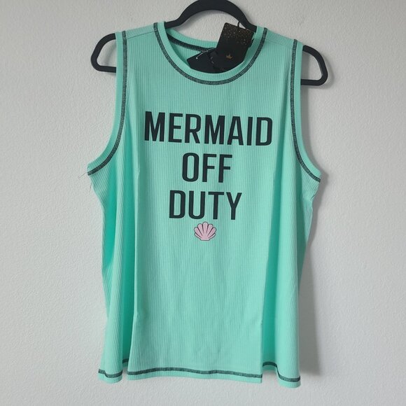 torrid | Tops | Torrid Disney The Little Mermaid Mermaid Off Duty Rib ...
